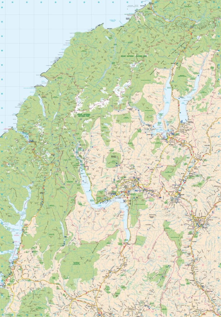 Southern Lakes – MapCo NZ Ltd – Maori, Pacific Island and New Zealand Maps