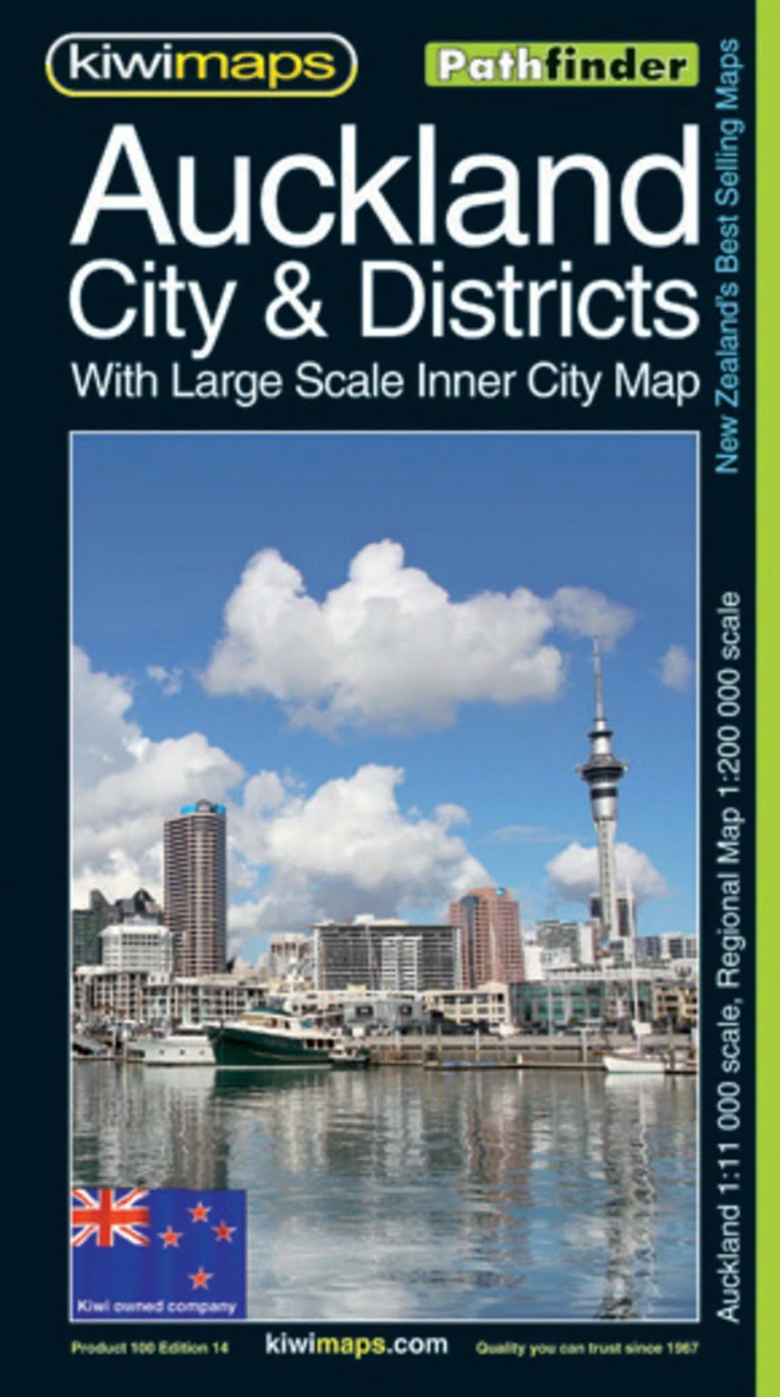 Auckland City & District Map PAPER – MapCo NZ Ltd – Maori, Pacific ...